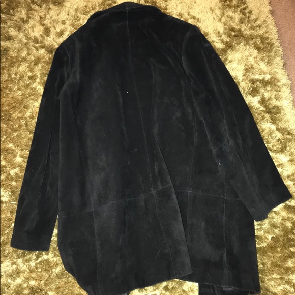 Hunters Run | Jackets & Coats | Black Suede Blazer | Poshmark